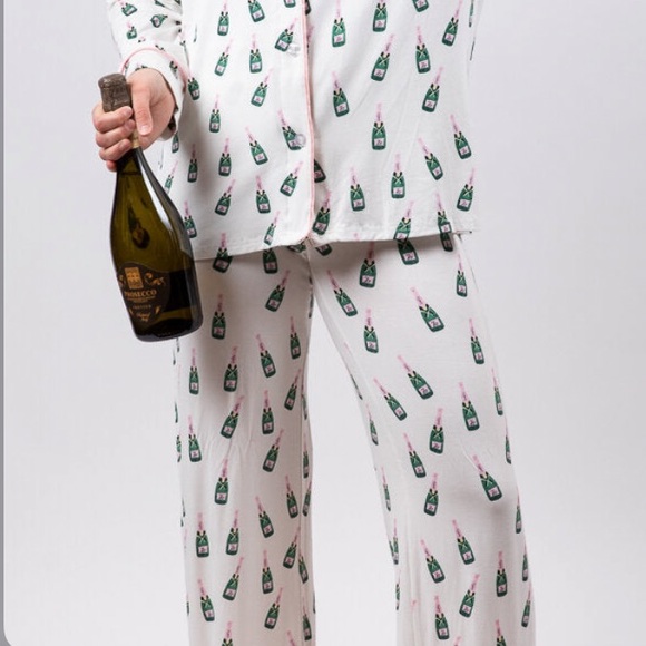 Intimates & Sleepwear | Champagne Bottle Pajama Pants | Poshmark